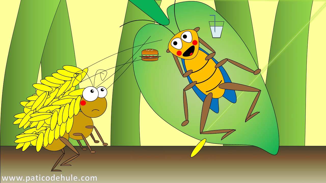 Fábula La cigarra y la hormiga ¡Leer ahora! 【NUEVO】